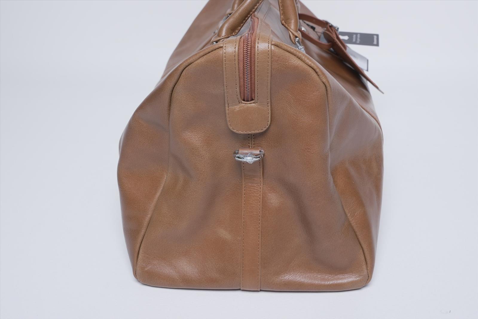 (NY) Weekender bag i skinn (58018) via konkursauktion | Budi.se